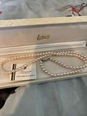 Lotus Pearls in Other Vintage Jewellery for sale | eBay