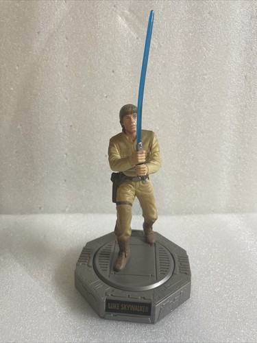 Star Wars Epic Force LUKE Figure Statue Hasbro 1998 Rotating Base | eBay