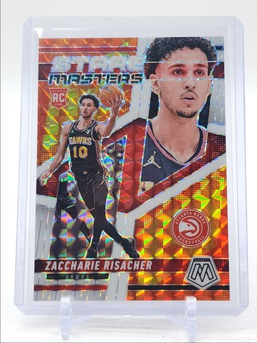ZACCHARIE RISACHER 2024-25 MOSAIC STARE MASTERS ROOKIE WHITE RC /25 ...