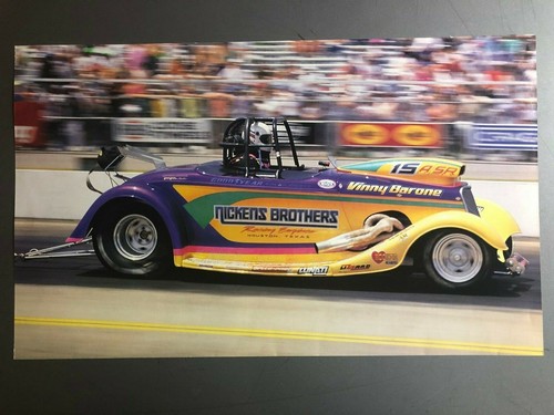 1993 Vinny Barone’s Nickens Comp Eliminator NHRA Print Picture Poster ...
