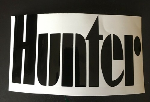 2 Set Hunter Decal Stickers Sprinklers Timer Irrigation Rainbird ...