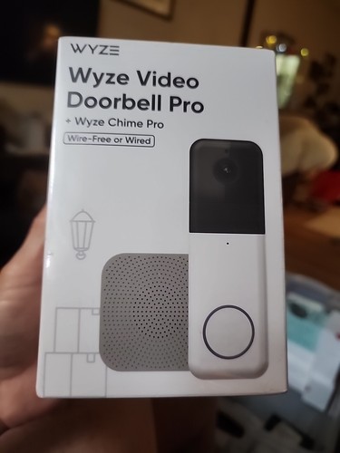 Wyze Video Doorbell Pro with Wyze Chime Pro, 1440 HD, 2-Way Audio -SAME ...