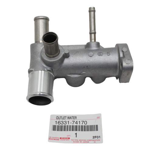 Toyota RAV4 Camry Celica OEM Genuine Radiator Water Outlet Pipe 16331 ...