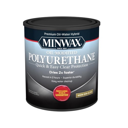Minwax 630200444 Water Based Oil-Modified Polyurethane, 1 Quart | eBay