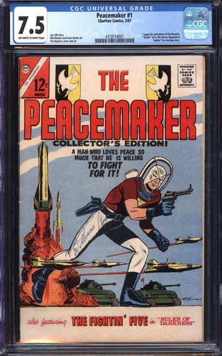 The Peacemaker #1 (Charlton March 1967) for sale online | eBay