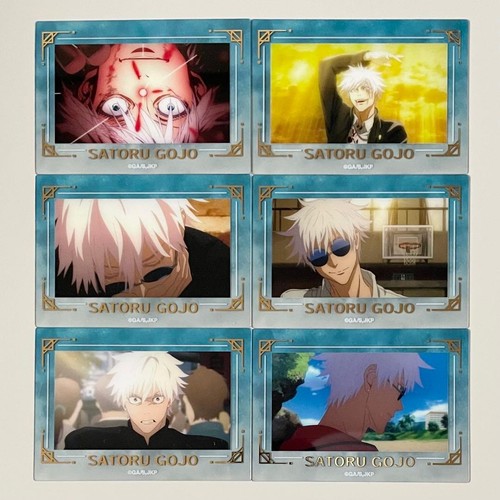 Gojo Satoru Foil-Stamped Scene Clear Card Jujutsu Kaisen Bulk Sale | eBay