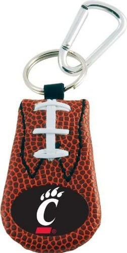 Cincinnati Bearcats Leather Football Keychain [New] NCAA Key Chain ...