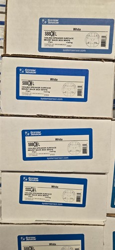 SBBCWL Ceiling Speaker Back Box Surface Mount, White. New in box. | eBay