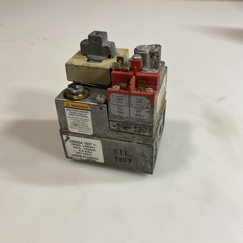 Honeywell Vs820a 1807 Millivolt Natural Gas Combination Safety Valve ...