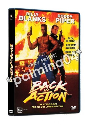 BACK IN ACTION (1994) DVD-MOD Billy Blanks Roddy Piper REGION 1 NTSC ...