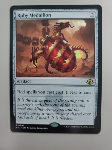 MTG Ruby Medallion Modern Horizons 3 0295 Regular Rare | eBay