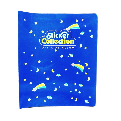 Vintage 1980s Sticker Scene Album Book 3-Ring Binder, Official Album | eBay