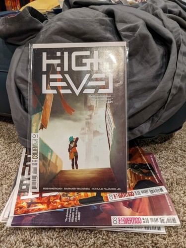 HIGH LEVEL #1 2 3 4 5 6 DC VERTIGO COMIC 2019 ROB SHERIDAN SCI FI | eBay