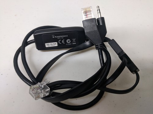Plantronics APC-40 Savi EHS Cable for Cisco 7942G 7945G 7962G 7965G ...