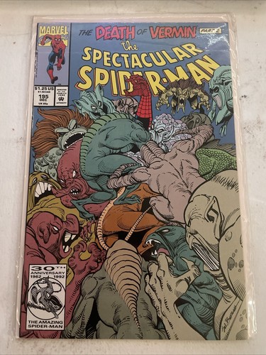 The Spectacular Spider-Man #195 (December 1992) *NM, Bag And Board* | eBay