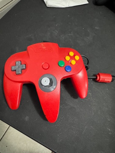 Nintendo 64 Gaming Controller - Red 45496860059| eBay