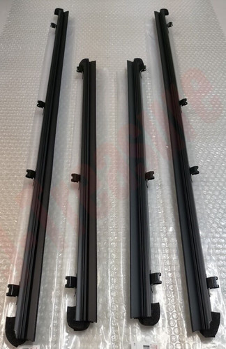 Toyota Genuine 4Runner GX460 Front Rear Inner Door Glass Weatherstrip ...