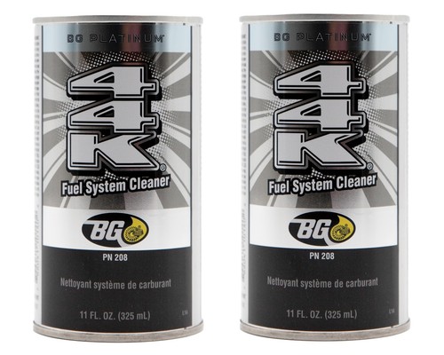 2 Pack Bg 44k Fuel System Cleaner Power Enhancer 11 Oz Cans | eBay