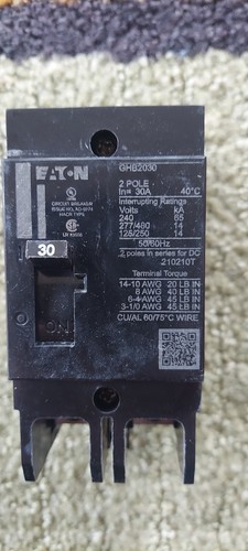 1 EATON GHB2030 BREAKER | eBay