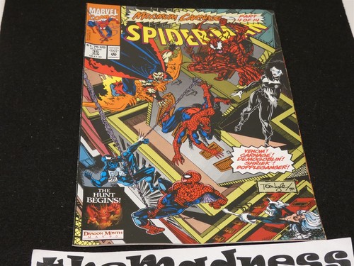 1993 Marvel Comics Spider-Man #35 Maximum Carnage Pt. 4 Black Cat ...