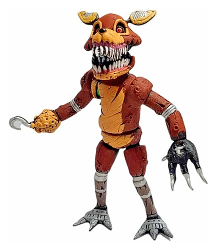 FNAF ANIMATRONIC TWISTED FOXY action figure size 8" Five Nights at ...