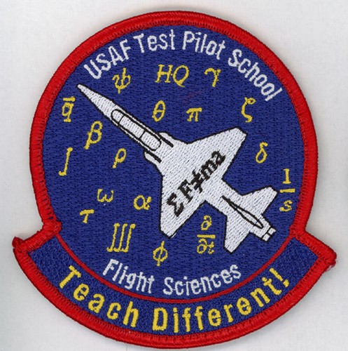 USAF Edwards AFB Test Pilot School Flight Sciences T-38 Patch | eBay