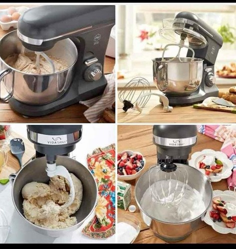 Princess House VIDA SANA ELECTRICS Deluxe 7-Qt. Stand Mixer 5596 New In ...