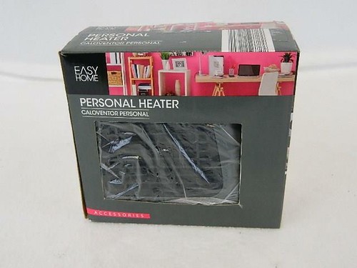 Easy Home Personal Ceramic Heater PTC-002 400 Watts Overheat Tip Over ...