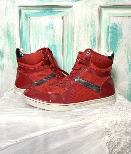 Men’s J75 Jump Red High Top Sneakers Shoes Size 10.5 | eBay