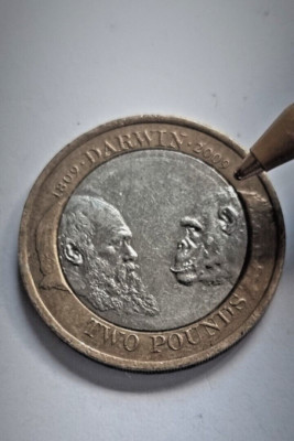 Charles Darwin 2 Pound Coin for sale | eBay