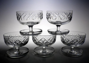 crystal sundae dishes products for sale | eBay