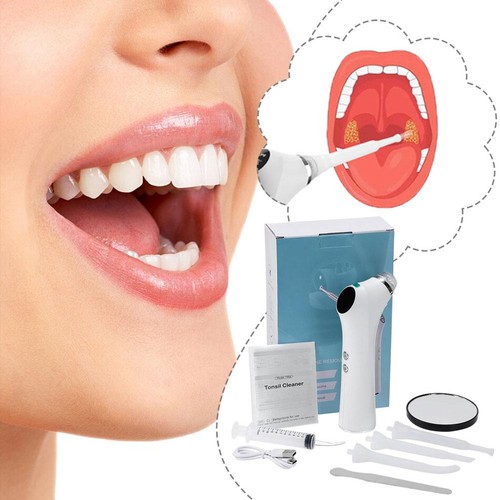 Electronic Tonsil Stone Remover Kit, Vacuum 3-Mode Suction Device C2Z1 ...