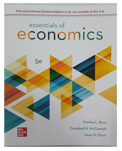 Essentials of Economics 5e by Stanley L Brue International Edition ...