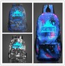 Galaxy Thunder School Backpack Book Bag Kids Teenager Night Luminous ...