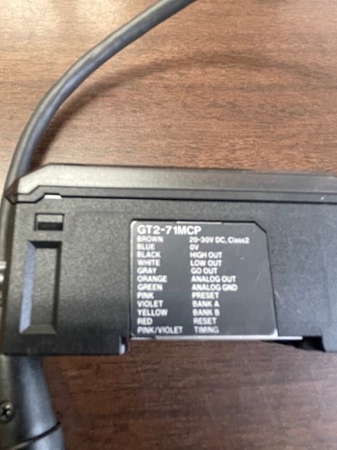 KEYENCE Gt2 Corporation Digital Amplifier Unit Gt2-71mcp GT271MCP for ...