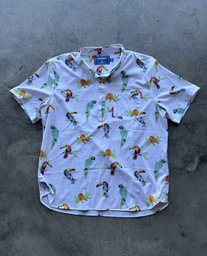 Chubbies Performance Polo Golf Stretch Shirt Birds Of Polodise Men | eBay