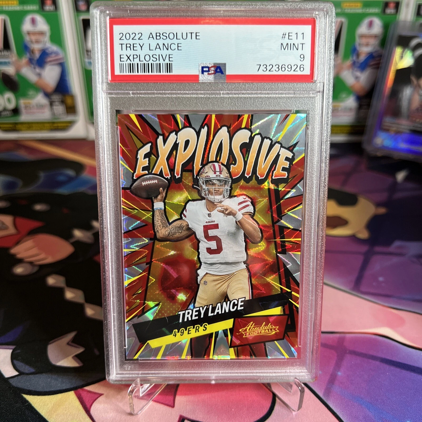 Trey Lance 2022 Absolute #E11 Explosive PSA 9 Price Guide - Sports Card ...