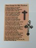 The Cross In My Pocket poem card with 1 cut out penny cross | eBay