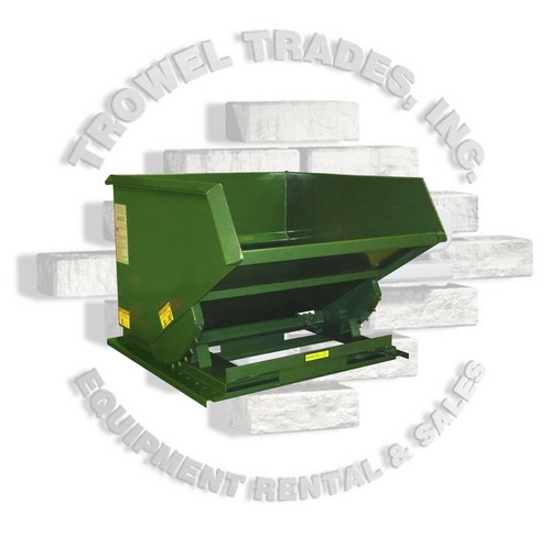 Jesco Husky Self Dumping Trash Hopper 2 Yard 4,000 lb Capacity | eBay