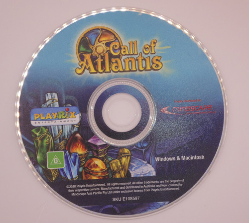 PC CD. Call of Atlantis. Popcap. | eBay Australia