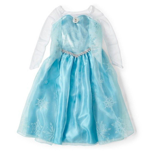NEW Disney Frozen Queen Elsa Costume Dress - Sz 9/10 | eBay