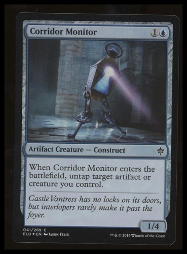 Corridor Monitor #41 Throne of Eldraine MTG Near Mint FOIL | eBay