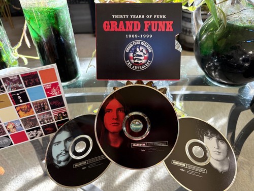 GRAND FUNK Railroa Anthology - 30 Years of Funk 1969-1999 - 3 CDs Box ...