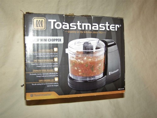Toastmaster Mini Food Chopper TM-61MC 1.5 Cup Mini Food Processor NEW ...