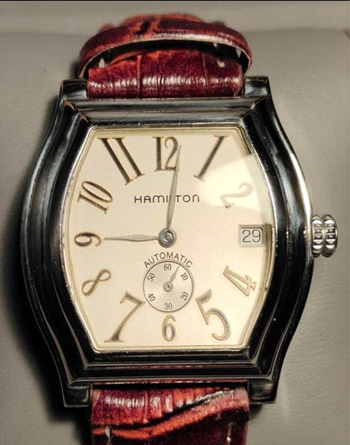 Hamilton Dodson automatic automatic watch Jazzmaster brown white with ...