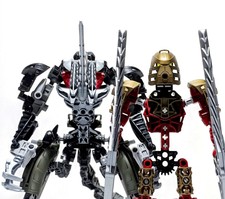 LEGO 8811 Toa Lhikan and Kikanalo Set Parts Inventory and Instructions ...