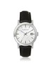 Brand New Burberry BU9009 Stainless Steel With Black Dial Leather Band ...
