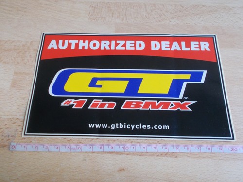 Sticker Double Face - Gt #1 IN BMX | eBay