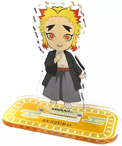 Demon Slayer Kimetsu no Yaiba Movie Senjuro Rengoku Acrylic Mascot 2 ...