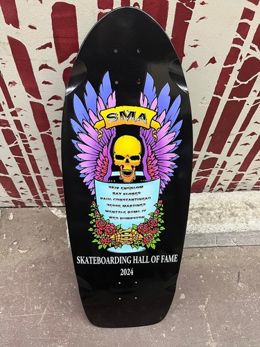 SMA Wes Humpston Artwork Skateboard Hall of Fame Deck Old School Rad | eBay